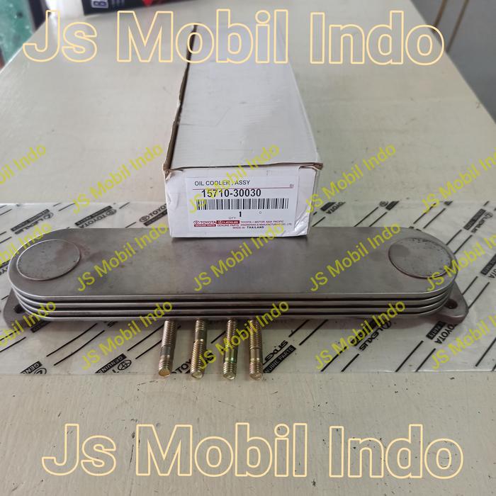 Jual Oil Cooler Oli Cooler Assy Oil Toyota Innova 2K Fortuner 2KD Hilux ...