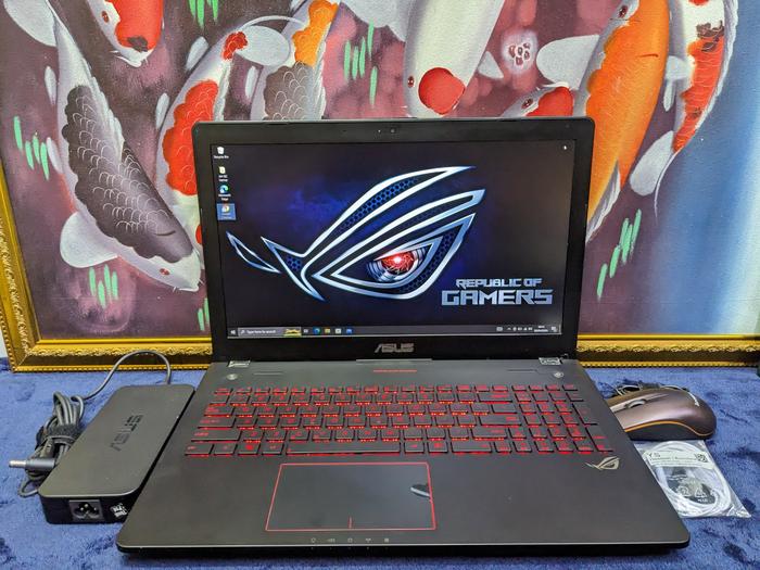 Jual Laptop Gaming Asus ROG G56JK Core i7 4710HQ Nvidia GTX 850M 4GB ...