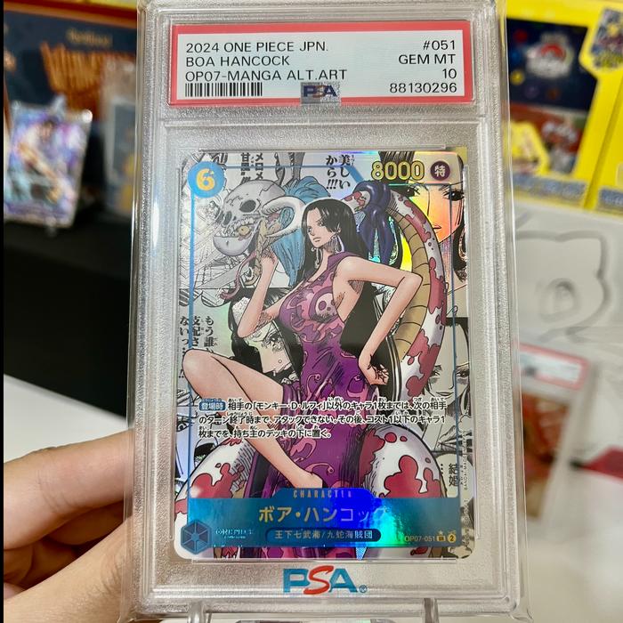Promo PSA 10 BOA HANCOCK MANGA ALT. ART - Boa Parallel MANGA One Piece TCG - Jakarta Timur - Evo ...