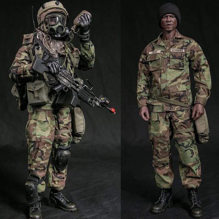 Jual DAMTOYS 78082 1/6 Scale US Navy The Gunnery Sergeant Crews 12 ...