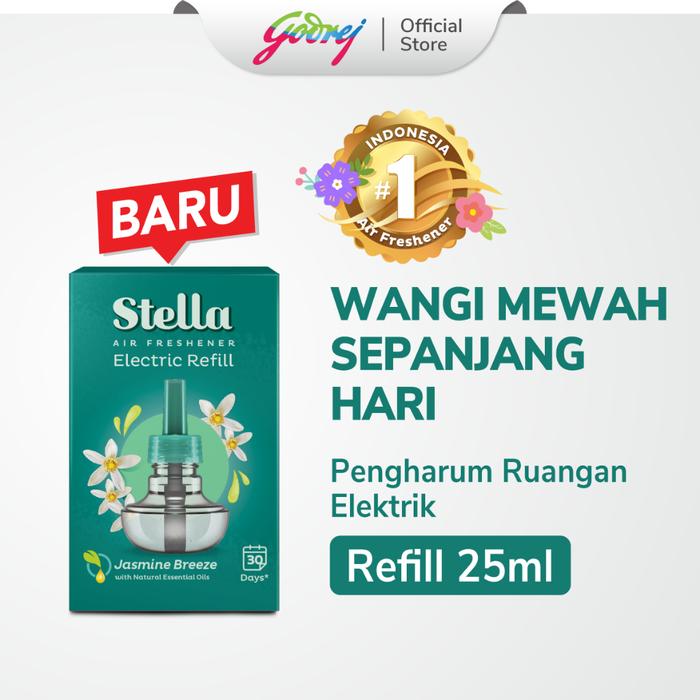 Promo Stella Air Freshener Electric Refill Jasmine Breeze - Pengharum ...