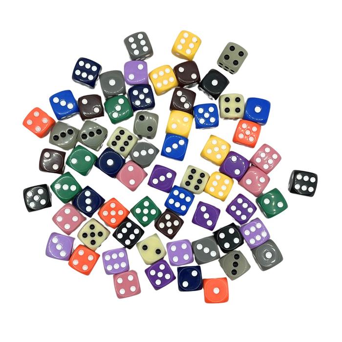 Jual High Quality D6 Dice 16 mm | Dadu D6 16mm | Board Game - Mix ...