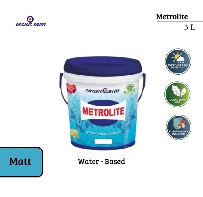 Jual CAT TEMBOK INTERIOR METROLITE 1 Kg - Jakarta Barat - TOKO CAT UD ...