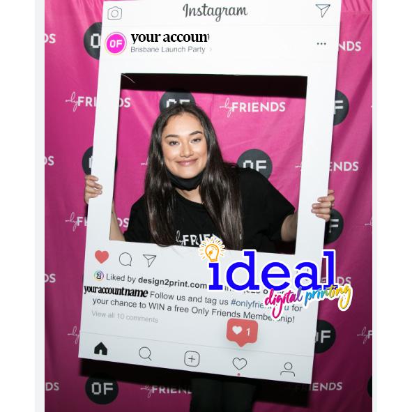 Jual Photo booth frame instagram facebook / standing frame instagram ...