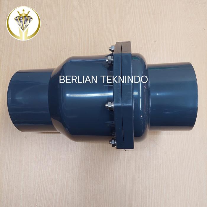 Jual 6" inch Swing Check Valve PVC Socket JIS 10K / DN150 - Jakarta ...