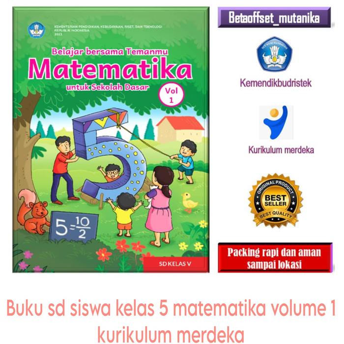 Jual Buku sd klas kelas 5 mtk matematika volume 1 kurikulum merdeka ... Jual Buku sd klas kelas 5 mtk matematika volume 1 kurikulum merdeka ...