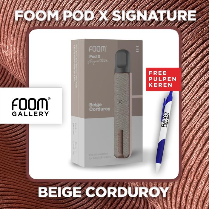 Jual FOOM POD X Signature Beige Corduroy - Jakarta Selatan - RELX FOOM ...