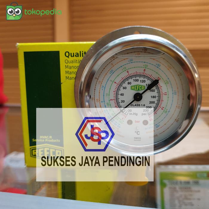 Jual Low Pressure Gauge Refco 230psi model raket - Jakarta Barat - Sukses Jaya Pendingin | Tokopedia