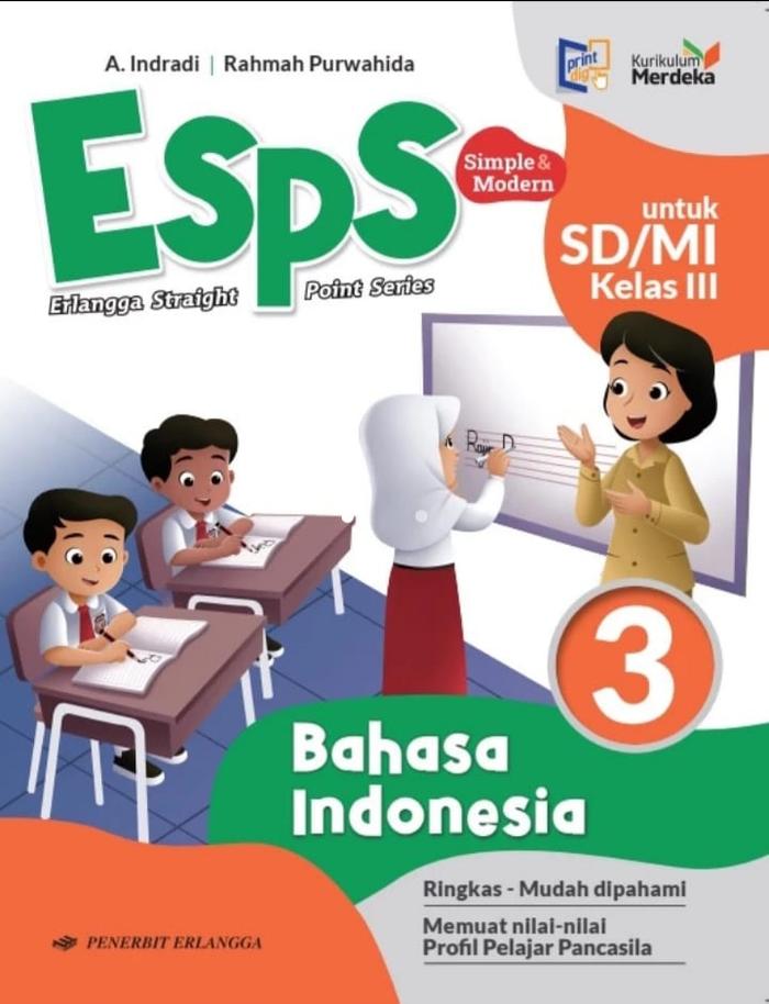 Jual ESPS BAHASA INDONESIA KELAS 1 2 3 4 5 6 SD KURIKULUM MERDEKA ERLANGGA - KELAS 1 - Jakarta ...