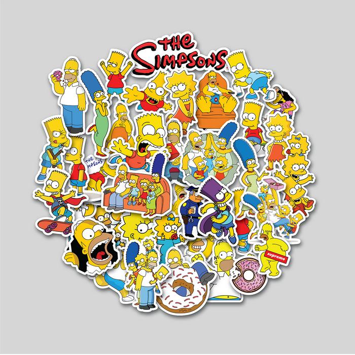 Jual STICKER PACK THE SIMPSONS | STICKER TUMBLER | STIKER LAPTOP KOPER ...