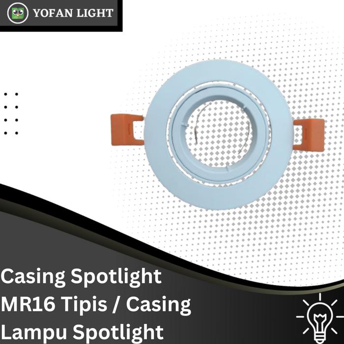 Jual Casing Spotlight MR16 Tipis / Casing Lampu Spotlight - Kota Medan ...