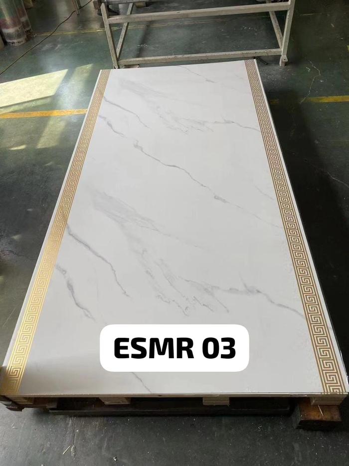 Jual UPVC Marmer Panel pvc/dekorasi dinding/ Marmer panel - ESMR03 ...