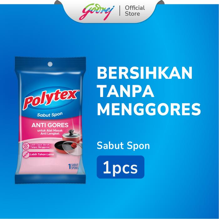Promo Polytex Sabut Spon Anti Gores - - Godrej Indonesia Store | Tokopedia
