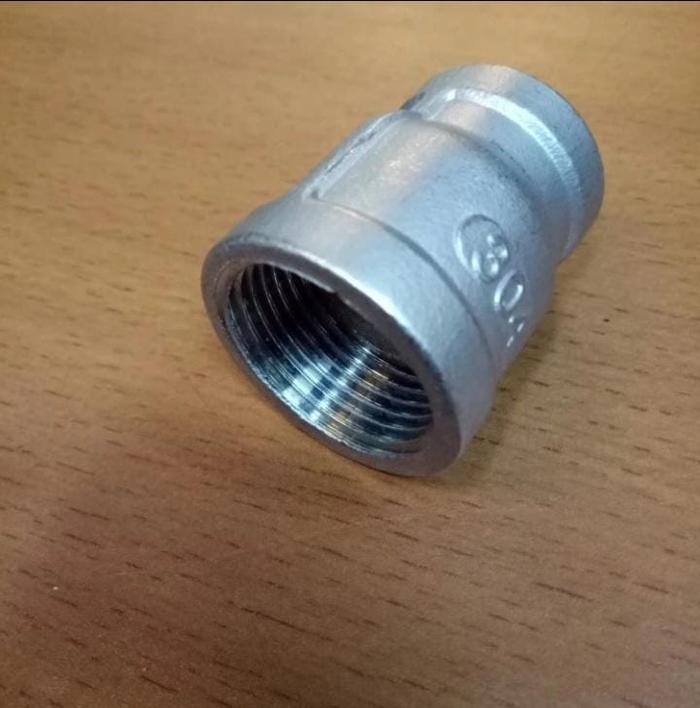 Jual reducer stainless ss 304 drat 1/2 x 1/4 - Jakarta Barat - TEKNIK ...