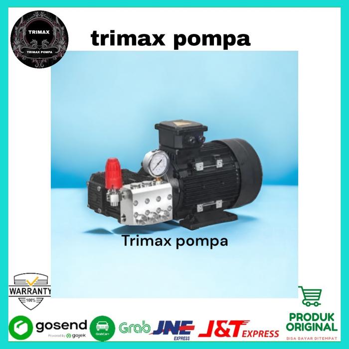 Jual Pompa Swro Plunger 12Lpm 100Bar Pompa Booster Membrane Ro Air Laut ...