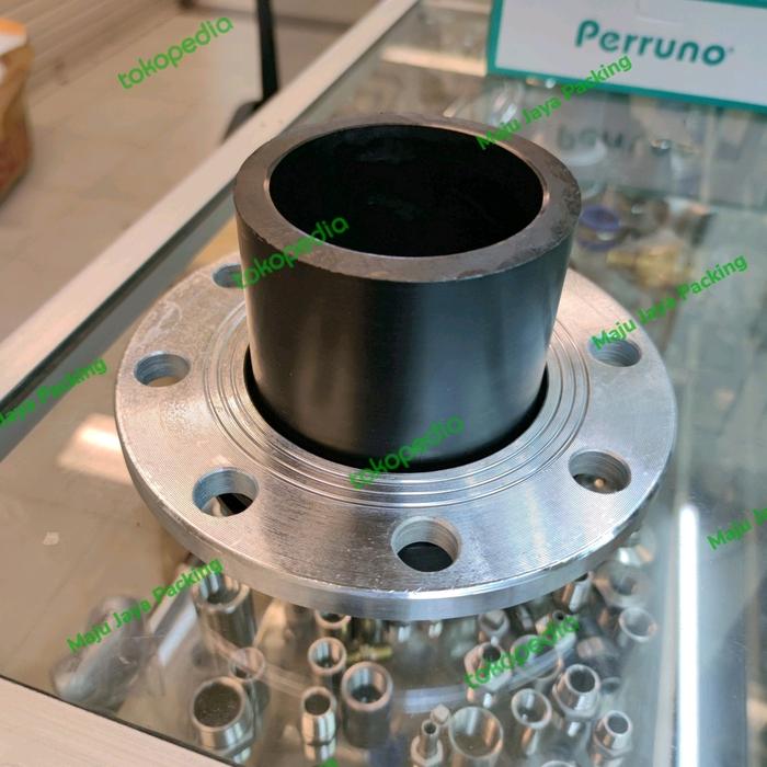 Jual Stub End Hdpe PN10 / PN16 + Flange Besi Galvanis Jis 10k 3" inch DN80 - Jakarta Barat ...