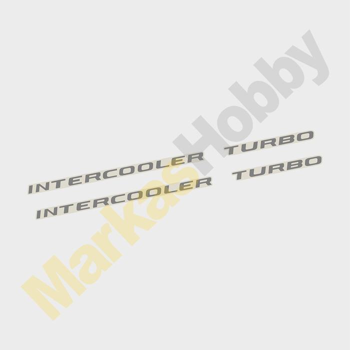 Jual Sticker Ford Everest Intercooler Turbo TDI 4x4 - Sticker Kaca ...