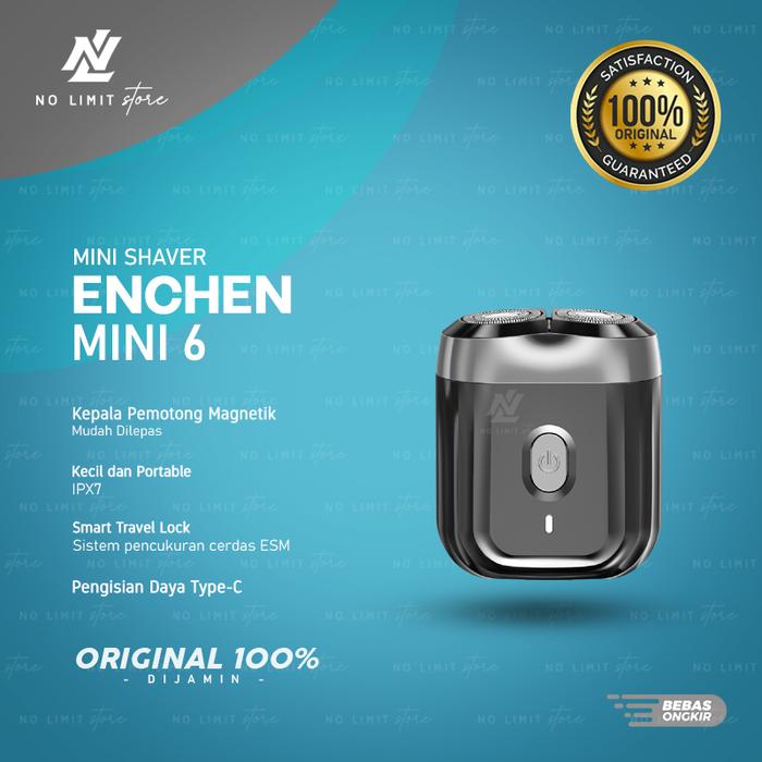 Jual ENCHEN Mini 6 Portable Mini Shaver Alat Cukur Jenggot Elektrik ...