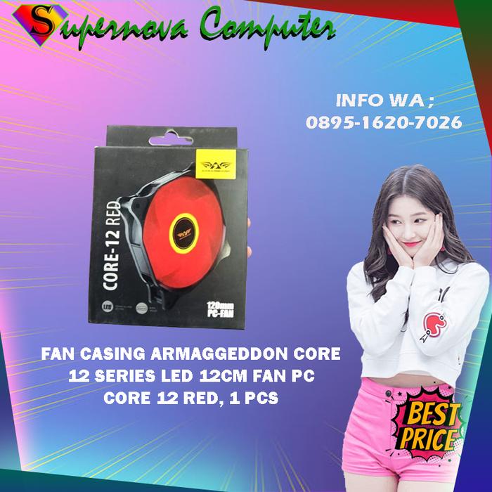 Jual Fan Casing Armaggeddon Core 12 Series | LED 12Cm Fan PC - CORE 12 ...