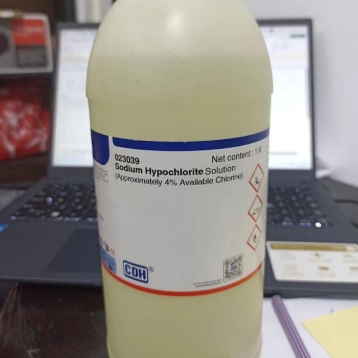 Jual Sodium Hypochlorite / Natrium Hipoklorit / NaCIO Brand CDH 1L ...