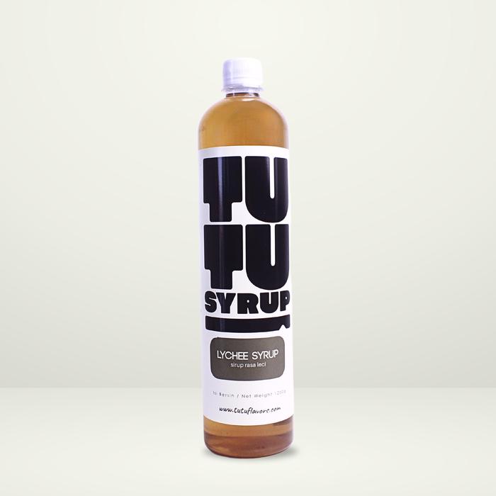 Jual Tutu Flavors Lychee Syrup 1000ml - Sirup buah Leci - Kota Malang ...