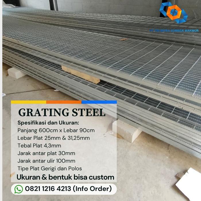 Jual GRATING STEEL GALVANIS 600CM X 90CM - Kab. Bogor - Asep TMSM ...