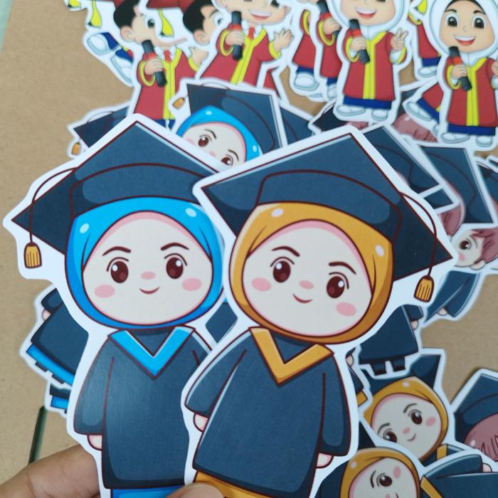 Jual TOPPER WOSUDA / TOPPER BUKET WISUDA / TOPPER KUE WISUDA - Boy ...
