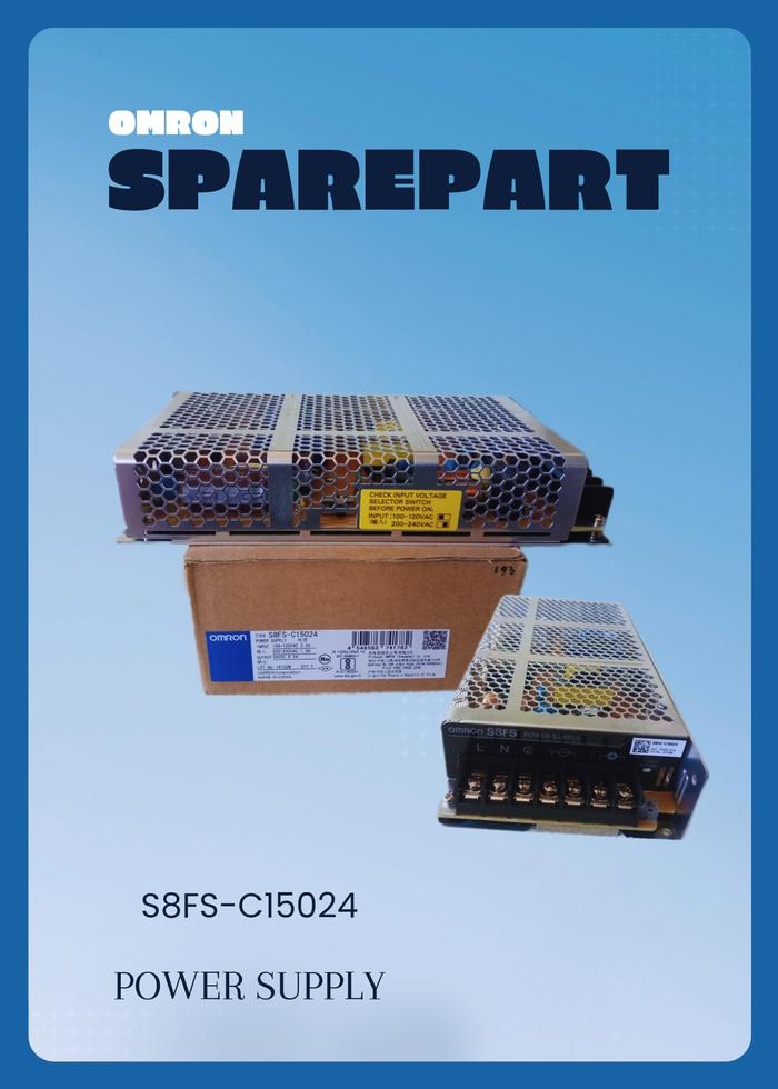 Jual New Omron S8FS-C15024 Power Supply - Kota Bogor - Rezeki Raflesia Jaya | Tokopedia