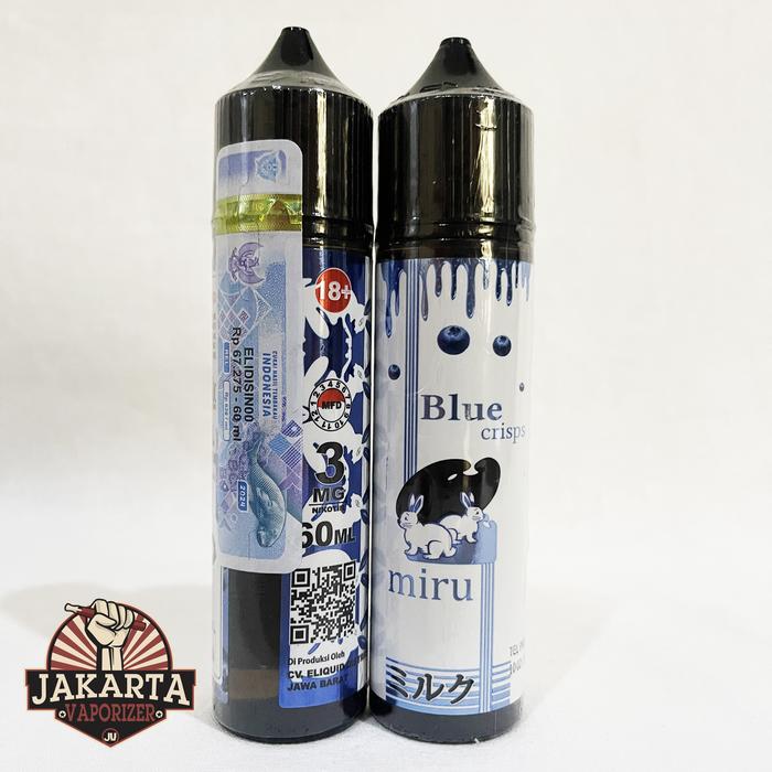 Jual MIRU BLUE CRISPS BLUEBERRY CRACKERS 60ML 3MG BY JOZOJO - Jakarta ...