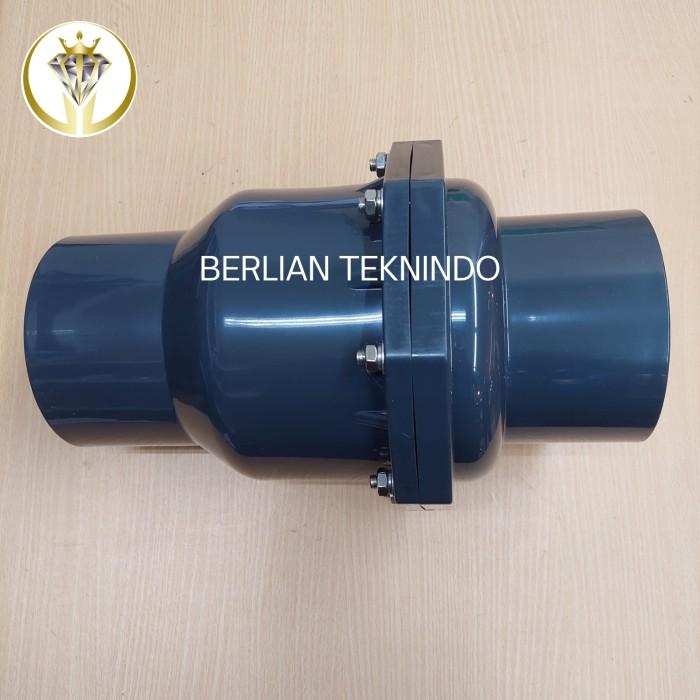 Jual 4" inch Swing Check Valve PVC Socket JIS 10K / DN100 - Jakarta ...