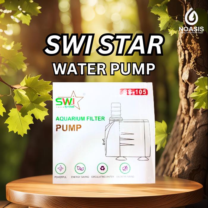 Jual SWI STAR Pompa Aquarium Celup Water Pump SS 105 SS - 105 Low Watt - Kota Bekasi - Noasis ...