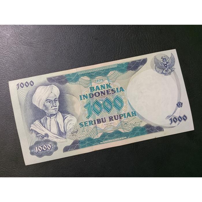 Jual Uang Kertas Kuno 1000 Rupiah Diponegoro / Dipa Negara Thn 1975 (Aunc) - Kab. Tangerang ...