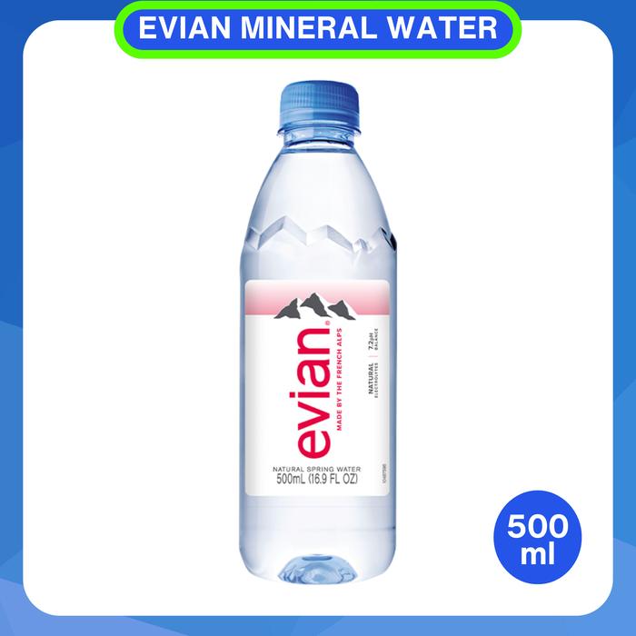 Jual Evian Natural Mineral Water 500ml. Original - Jakarta Barat - VIVAMARKET | Tokopedia