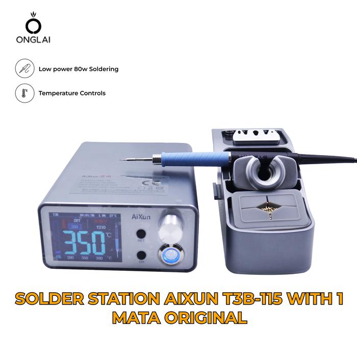 Promo Solder Station Aixun T3B-115 Free 1 Mata Soldering Station Intelligent Micro Soldering ...