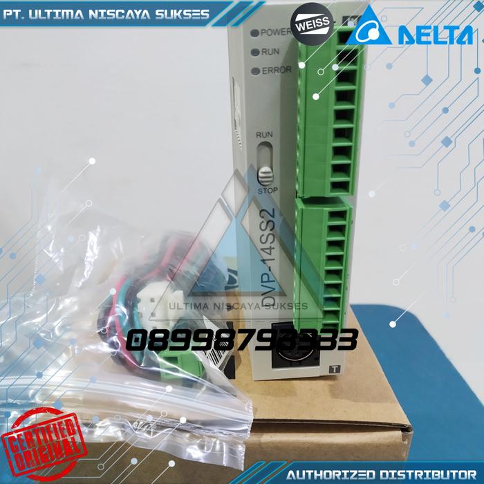 Jual PLC DELTA DVP14SS211T 8I/6O, Transistor Output, Delta SS Series - Jakarta Pusat - Ultima ...