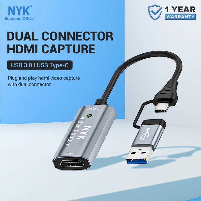 Promo Video Capture Hdmi OTG Usb Kabel Type C to HDMI HC-6 NYK ...