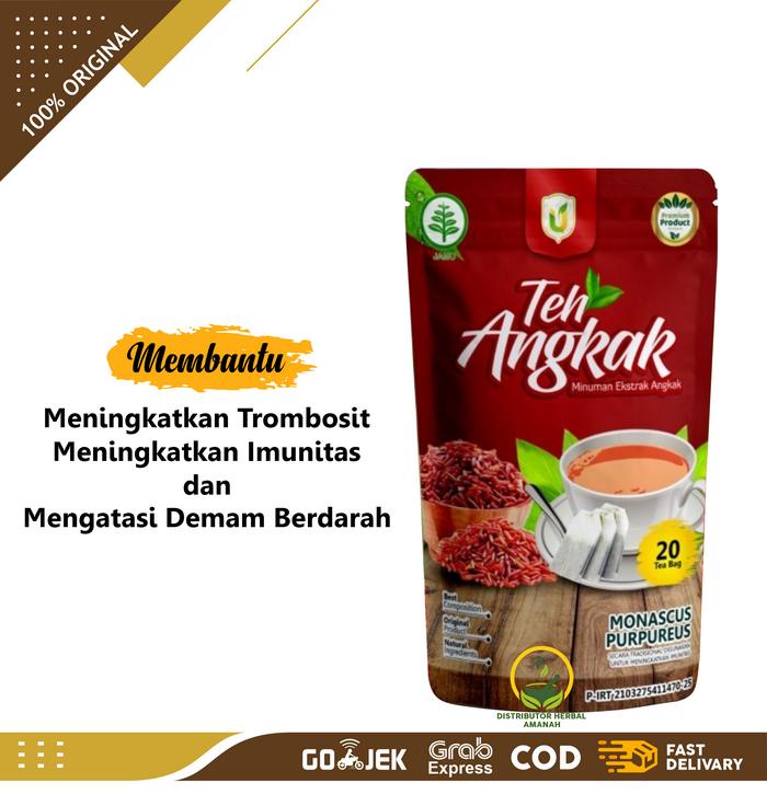 Promo Teh Angkak Menaikan Trombosit Demam Berdarah Antioksidan ...