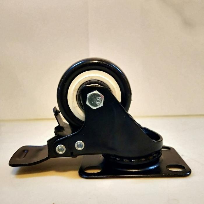 Jual Roda troli 2 inch RHJ-TW caster germany. PU merah dan hitam ...