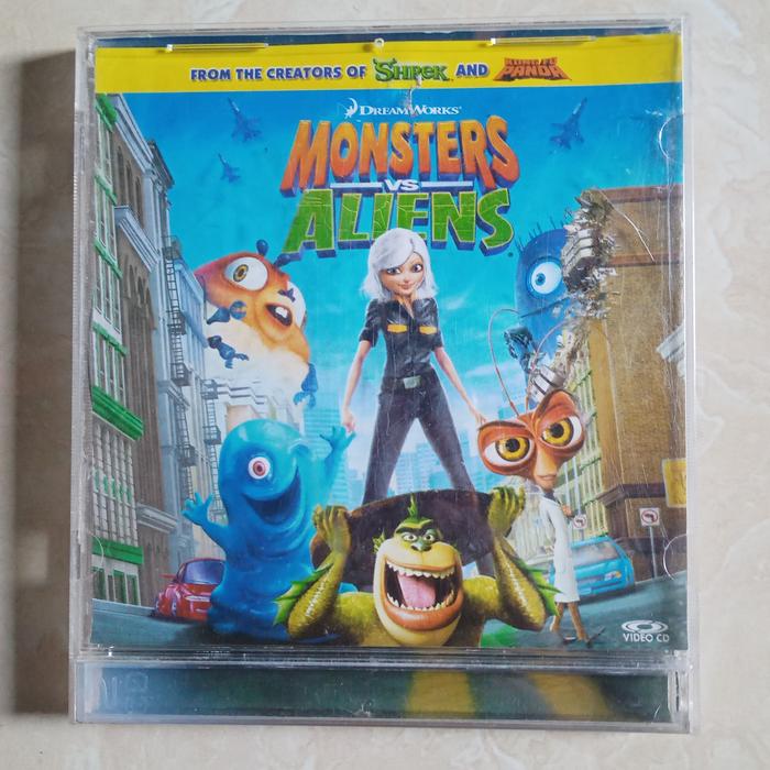 Jual vcd original monsters vs aliens - Kab. Gresik - TokoHannis | Tokopedia