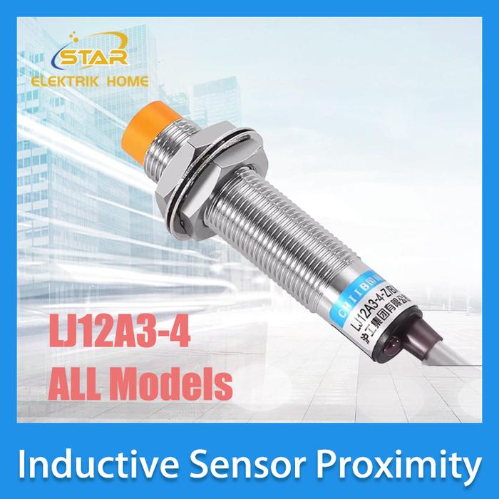 Jual Inductive Sensor Proximity Switch LJ12A3-4-Z/BX NPN NO PNP NC All ...