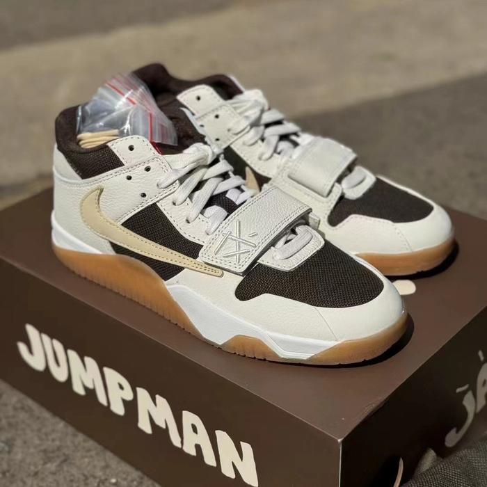 Jual Jordan x Travis Scott Jumpman Jack Brown Original - Kab. Sleman ...