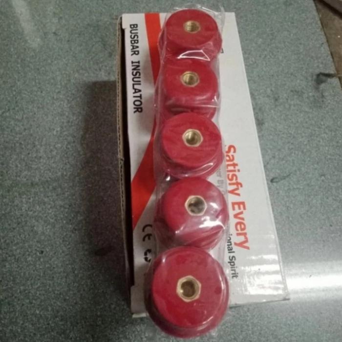 Jual isolator sm25 dudukan busbar 25mm M6 bantalan busbar tembaga - Jakarta Barat - PERMATA ...
