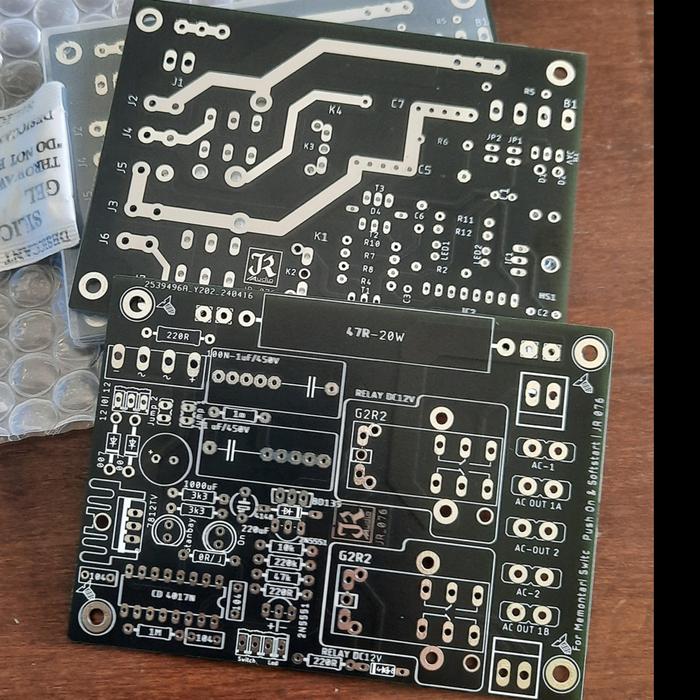 Jual PCB Push Button Momentary Switch + Sofstart - Kab. Banyuwangi - JR ...