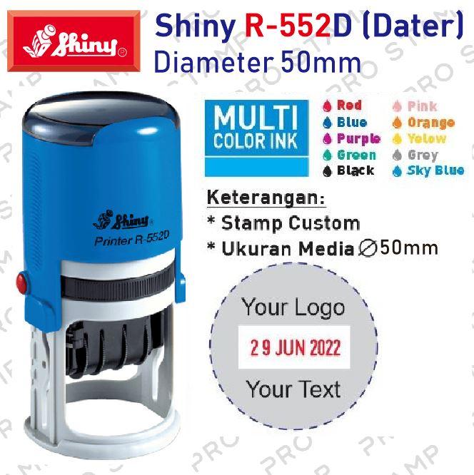 Jual Stempel Shiny R-552D / R 552D (Dater) 50mm - Kab. Bekasi - PRO ...