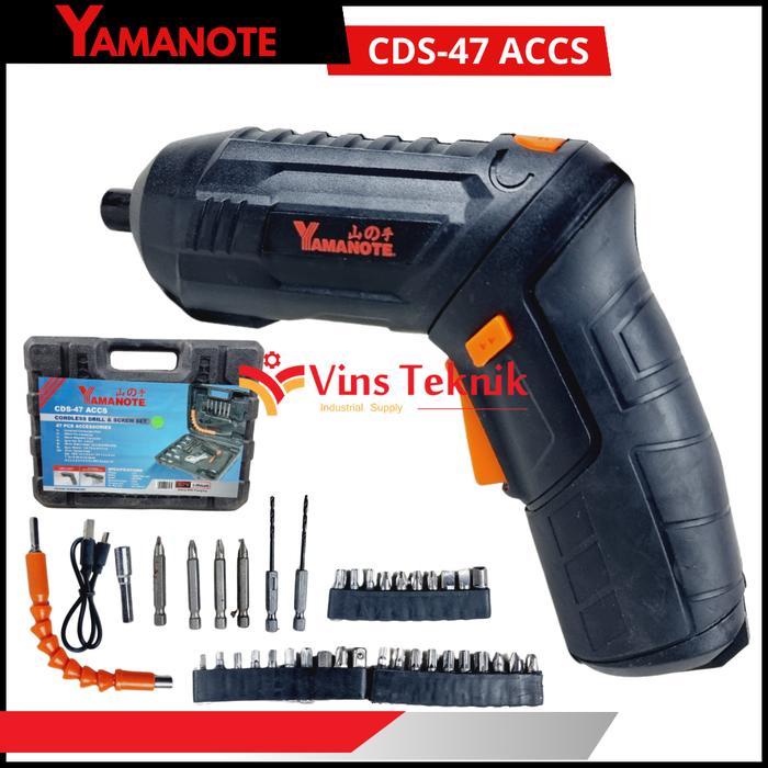 Promo Mesin bor obeng cordless screwdriver 3.7V SET YAMANOTE - Jakarta Barat - VINS TEKNIK ...