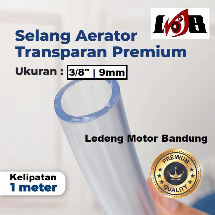 Jual Selang Bening Transparan 3/8 Air Aerator Aquarium Timbang ...