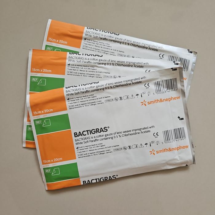 Jual Bactigras 15cmx20cm / Bactigras / Kasa Sterile Mencegah Infeksi ...