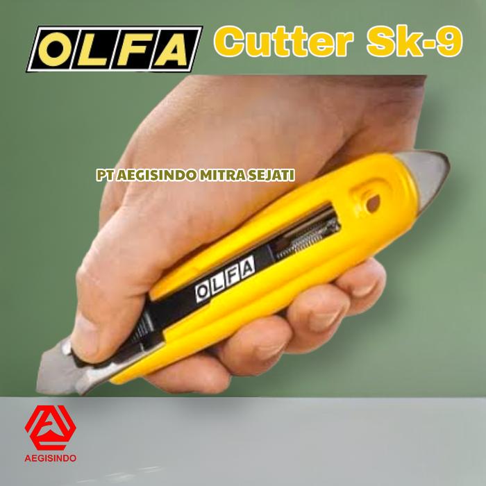 Jual OLFA SAFETY Cutter SK-9 Self Retracting Ditarik Otomatis - Kab. Bekasi - PT. Aegisindo ...