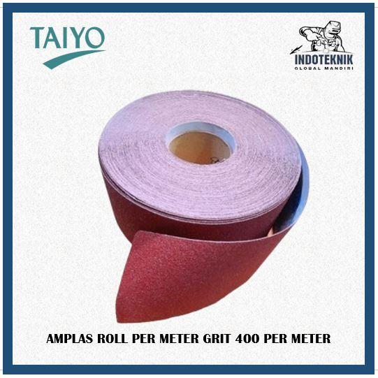 Jual Amplas Meteran Amplas Roll PER 1 METER Amplas Kain Meteran #400 ...