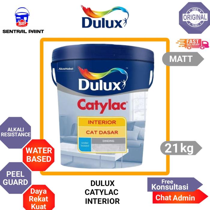 Jual DULUX CATYLAC INTERIOR CAT DASAR 20KG (PAIL) / WALL SEALER ...